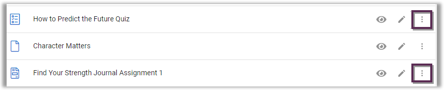 Edit Graded Activity – Training and Professional Development
