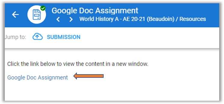 Adding an Editable Google Doc Assignment to a Course – Training and ...