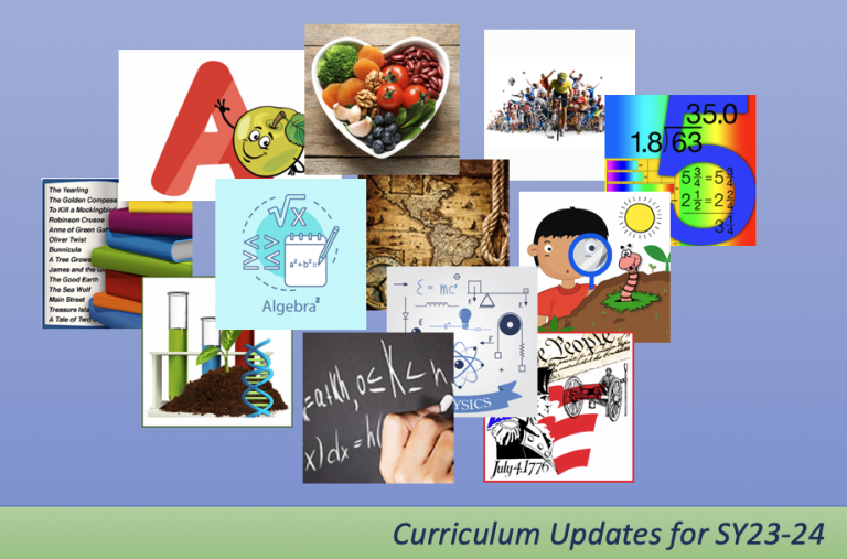 Planned Curriculum Updates for SY23-24 – Training and Professional ...